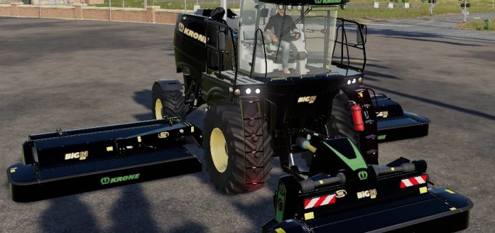 Krone Duży M500 v1.0.0.3 FS19 - Farming Simulator 22 Mod / FS19 Mody