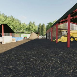 Hall Farm v1.0 FS19 - FS25 Mody | FS22 Mody
