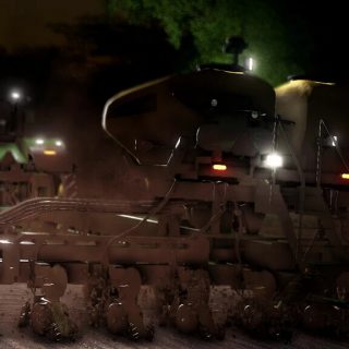 John Deere DB60 v2.0 FS19 - Farming Simulator 22 Mod / FS19 Mody