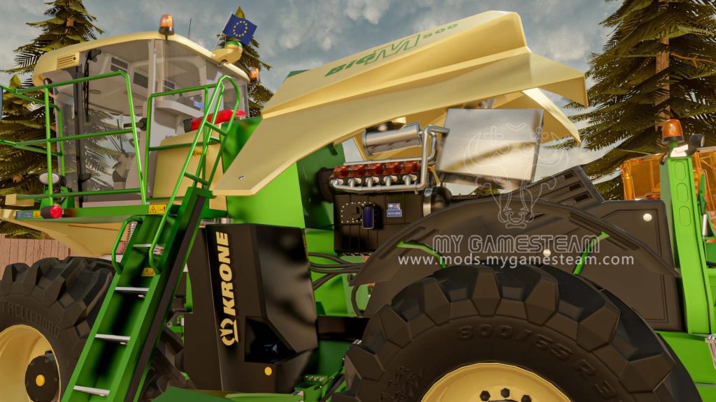 Krone Duży M500 v1.0.0.3 FS19 - FS25 Mody | FS22 Mody