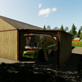 Stary duży budynek v1.1 FS19 - FS25 Mody | FS22 Mody