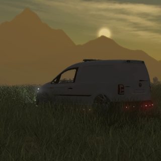 VW Caddy Turbo Diesel Tratten v1.0 FS19 - FS25 Mody | FS22 Mody