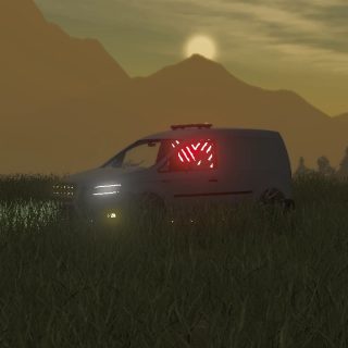 VW Caddy Turbo Diesel Tratten v1.0 FS19 - FS25 Mody | FS22 Mody