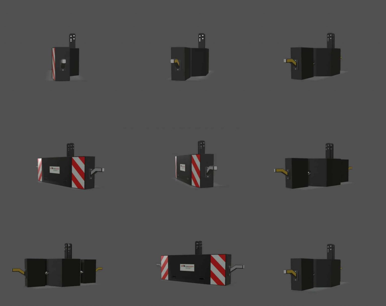Buschmeier Zderzak 2021 v1.0 FS19 - FS25 Mody | FS22 Mody