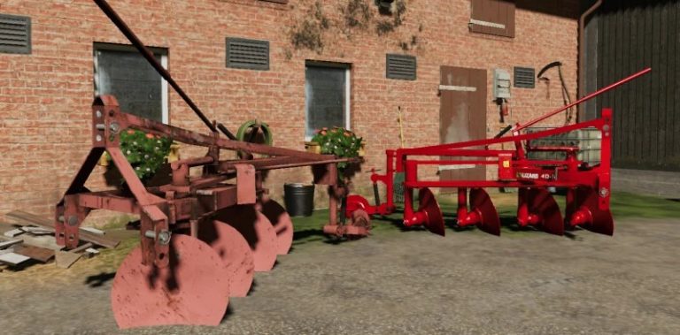 Pług talerzowy 4DR v1.0 FS19 - FS25 Mody | FS22 Mody