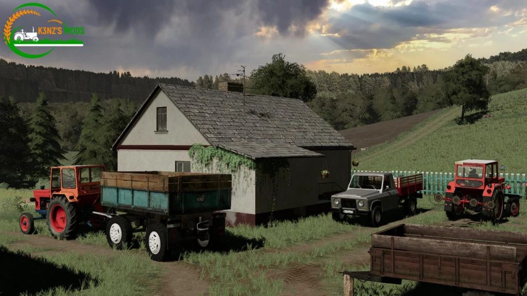 Remorca Auto v1.0 FS19 - FS25 Mody | FS22 Mody