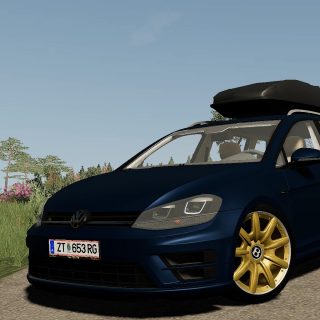 VW Golf R Variant Edycja v1.0 FS19 - FS25 Mody | FS22 Mody