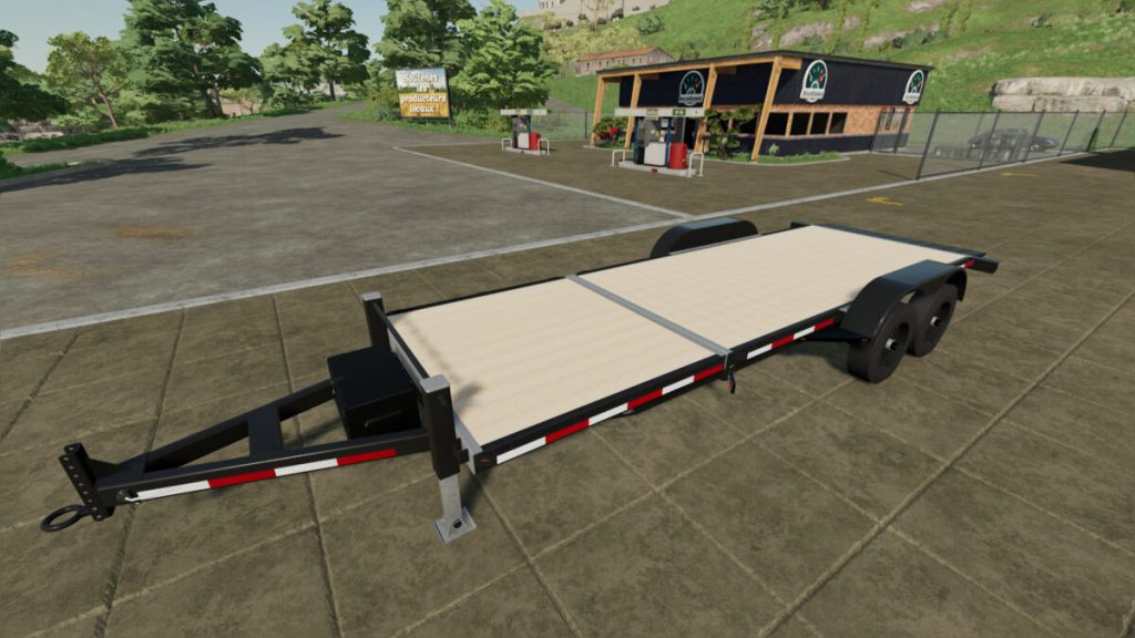 FS22 Feeling Tilt Deck Trailer v 1.0 - FS25 Mody | FS22 Mody