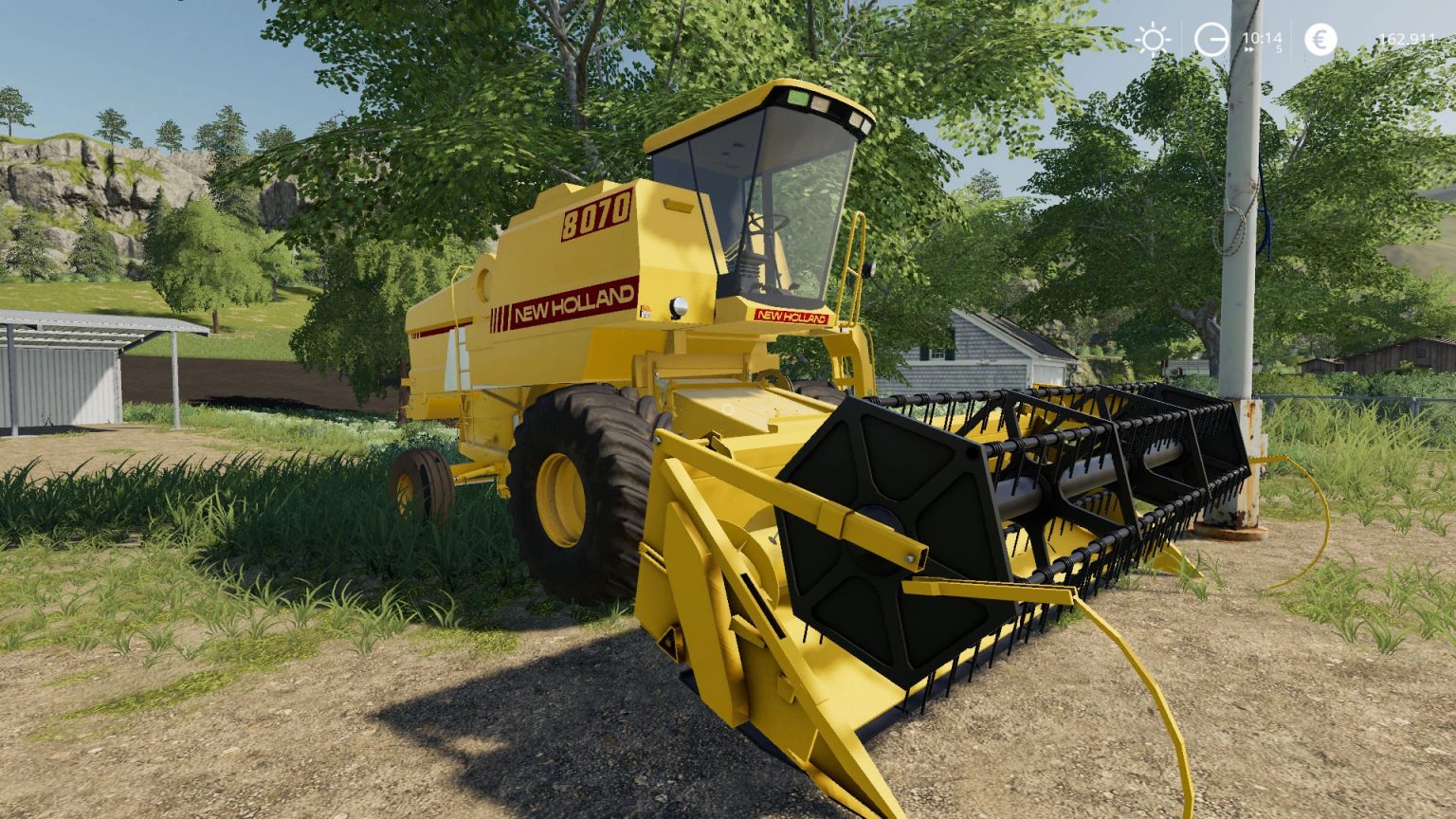 NEW HOLLAND CLAYSON 8070 v2.0 FS19 - FS25 Mody | FS22 Mody