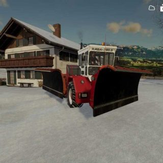 Pług śnieżny Raba 180 v1.0 FS19 - FS25 Mody | FS22 Mody