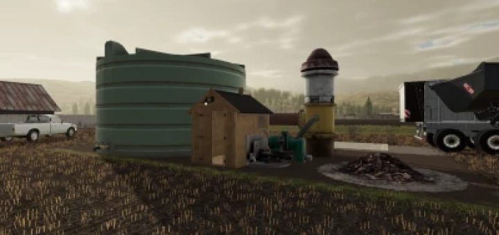 Remiza strażacka z syreną v1.0 FS19 - FS25 Mody | FS22 Mody