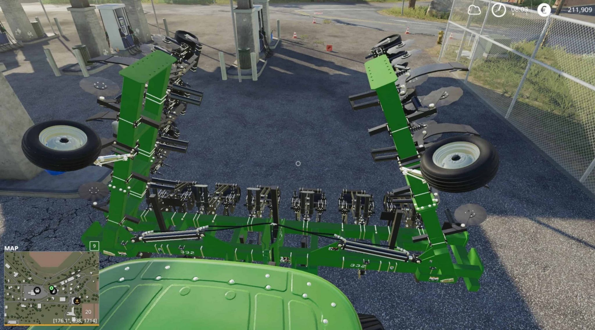 Unverferth 332 12R36′ Ripper Stripper v1.0 FS19 - FS25 Mody | FS22 Mody