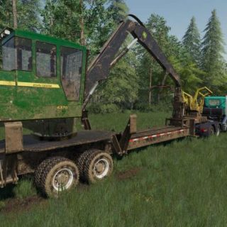 John Deere 437D Delimber v1.0 FS19 - FS25 Mody | FS22 Mody