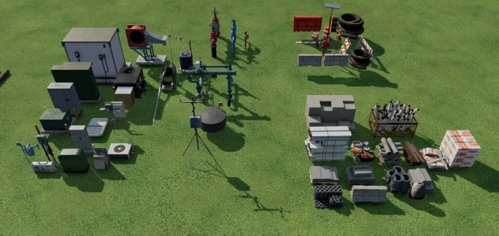 FS22 Prefab Mods | Farming Simulator 22 Mody
