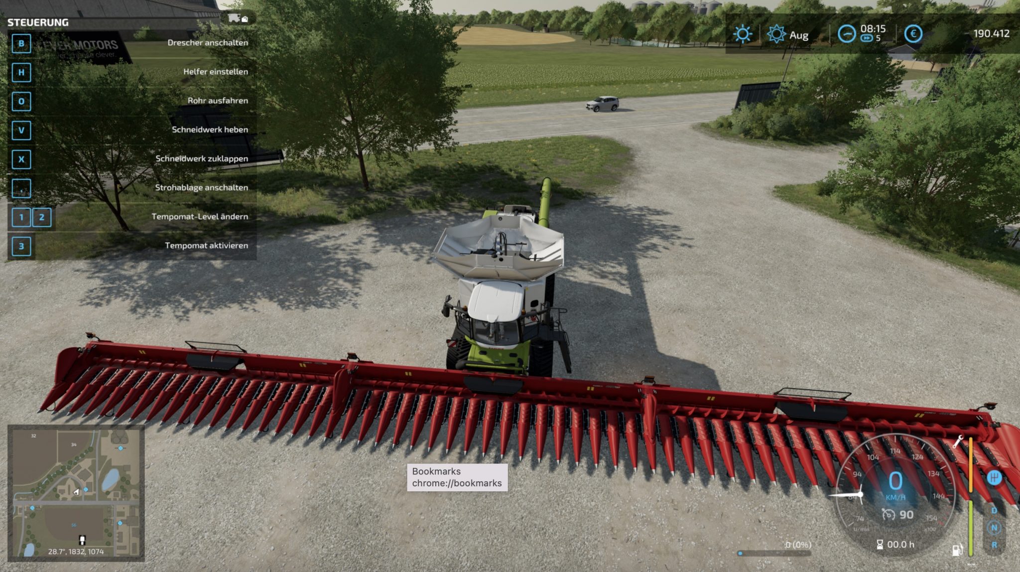 Heder do kukurydzy FS22 30m V2.0 - FS25 Mody | FS22 Mody