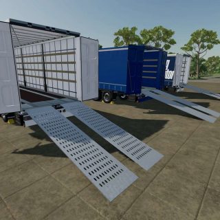 FS22 Krone Profi LINER z rampami v1.0 - FS25 Mody | FS22 Mody