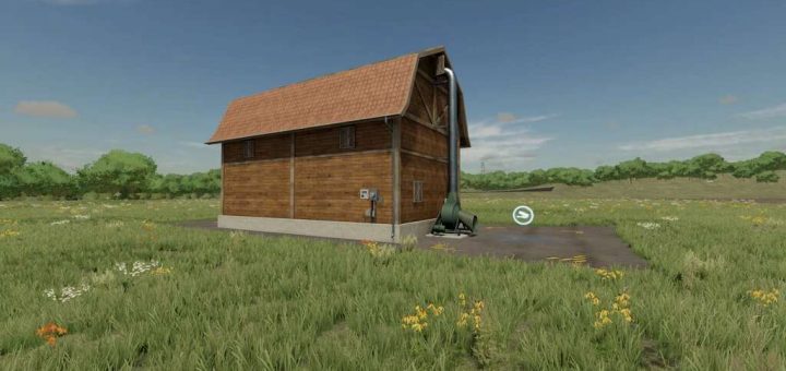 FS22 Monitor stodoła v1.0.0.0 - Farming Simulator 22 Mod / FS19 Mody