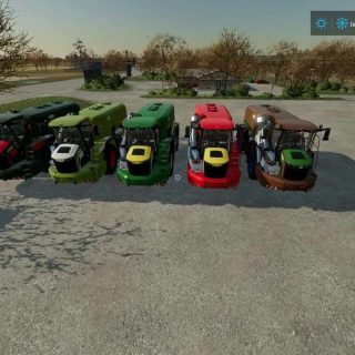 Massey Ferguson 7610 seria FS19 - Farming Simulator 22 Mod / FS19 Mody