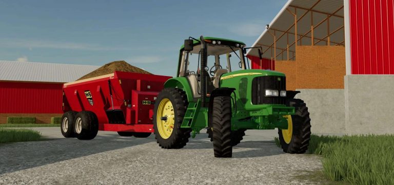 FS22 H&S 5126 Top Shot Rozrzutnik obornika v1.0 - FS25 Mody | FS22 Mody