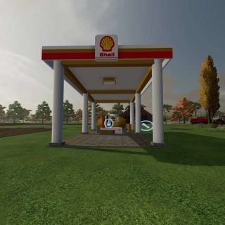 Zbiornik paliwa FS22 Shell MC v1.0.0.0 - FS25 Mody | FS22 Mody