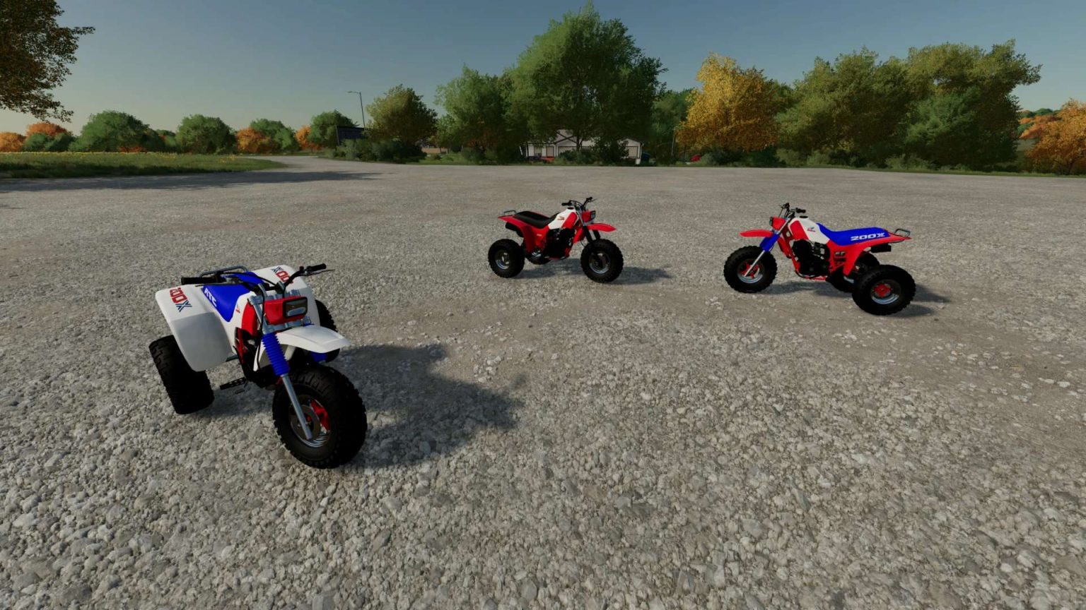 FS22 Honda atc 200x v1.1.0.0 - FS25 Mody | FS22 Mody