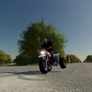 FS22 Honda atc 200x v1.1.0.0 - FS25 Mody | FS22 Mody