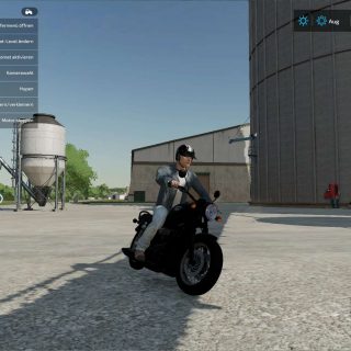 FS22 Klasyczny motocykl Triumph Bonneville T120 czarny v1.0.0.0 - FS25 ...