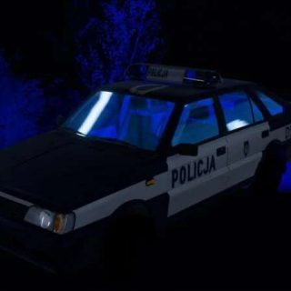 FS22 POLONEZ CARO POLICJA v1.0.0.0 - FS25 Mody | FS22 Mody