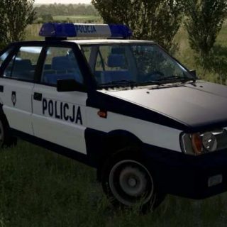 FS22 POLONEZ CARO POLICJA v1.0.0.0 - FS25 Mody | FS22 Mody