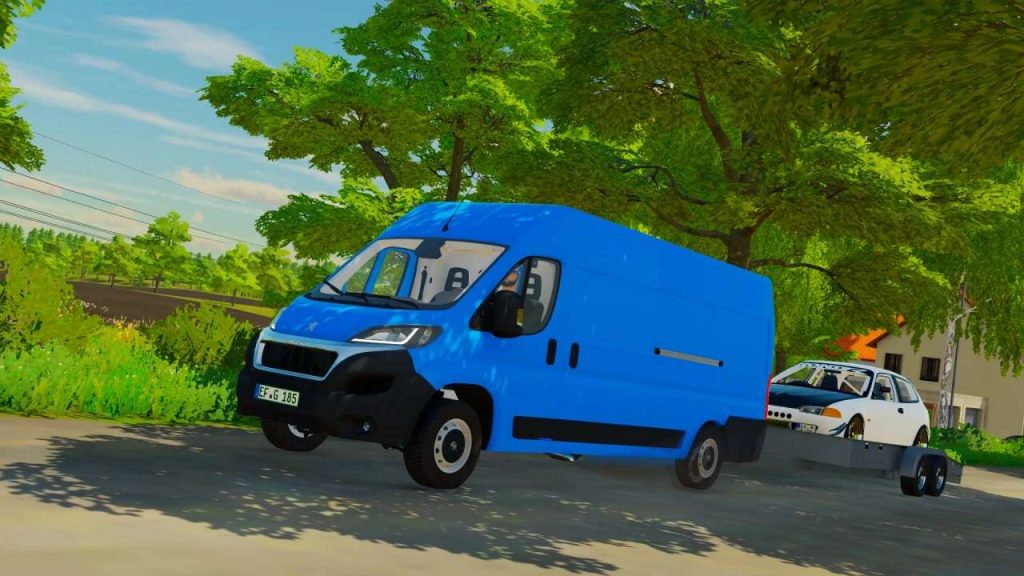 FS22 Peugeot Boxer v1.1.0.0 - FS25 Mody | FS22 Mody