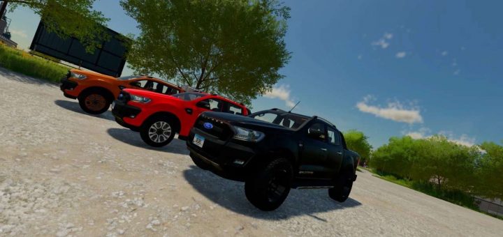 Ford Ranger Wildtrak Mods - Farming Simulator 19 Mody | mody do FS19