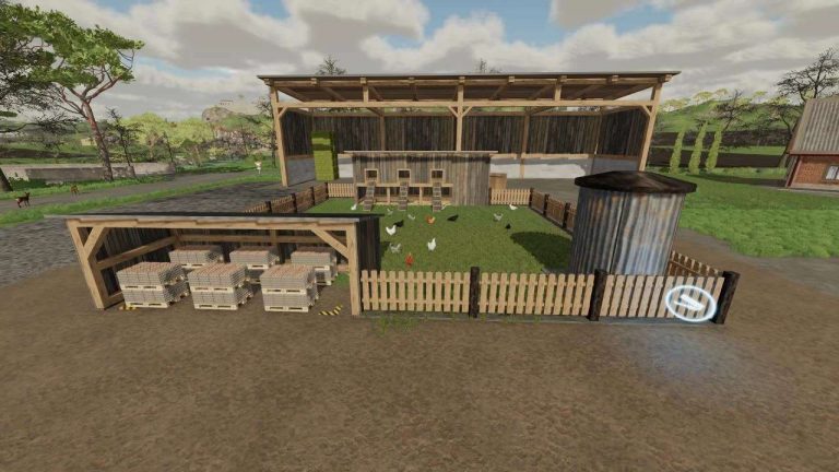 FS22 Kurnik v1.0.0.0 - FS25 Mody | FS22 Mody