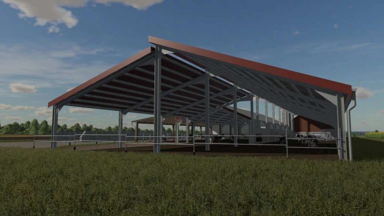 FS22 Nowoczesna obora dla krów v1.0.0.0 - FS25 Mody | FS22 Mody