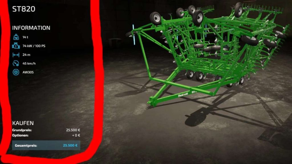 FS22 Pług 24 metry v1.0.0.0 - FS25 Mody | FS22 Mody