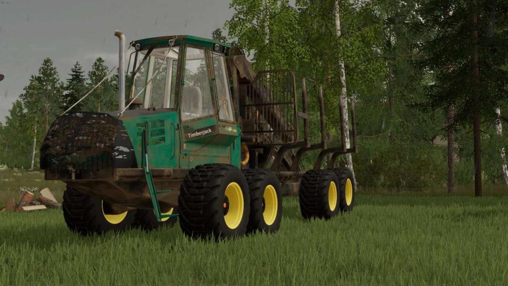 FS22 TimberJack 1110D BETA - FS25 Mody | FS22 Mody