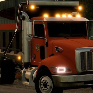 Wywrotka FS22 Peterbilt 340 v1.0 - FS25 Mody | FS22 Mody