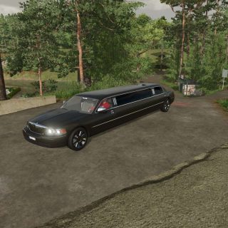 FS22 Lincoln Town Car Limuzyna v1.0.0.0 - FS25 Mody | FS22 Mody