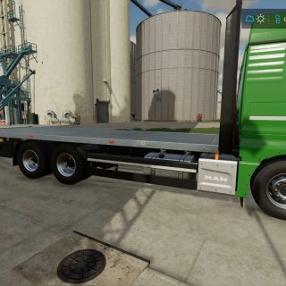 FS22 MAN TGX 26640 Platforma Autoload v1.0.0.1 - FS25 Mody | FS22 Mody