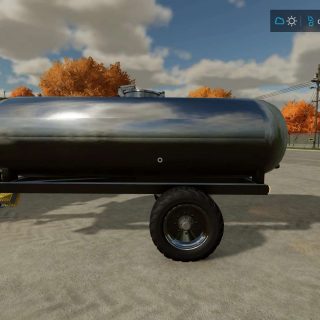 FS22 Old Water Tank Trailer v1.0.0.0 - FS25 Mody | FS22 Mody