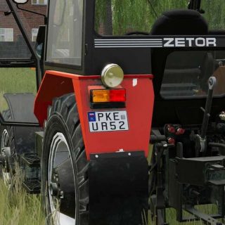 FS22 2002 2006 Polskie tablice rejestracyjne (prefabrykowane) v1.0.0.0 ...