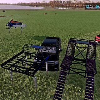 FS22 ATV Rack v1.0.0.0 - FS25 Mody | FS22 Mody