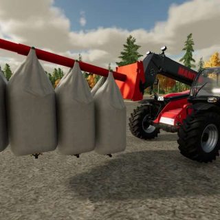 FS22 Long Big Bag Lifter v1.0.0.0 - FS25 Mody | FS22 Mody