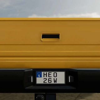 FS22 Szwedzkie tablice rejestracyjne (prefabrykowane) v1.0.0.0 - FS25 ...