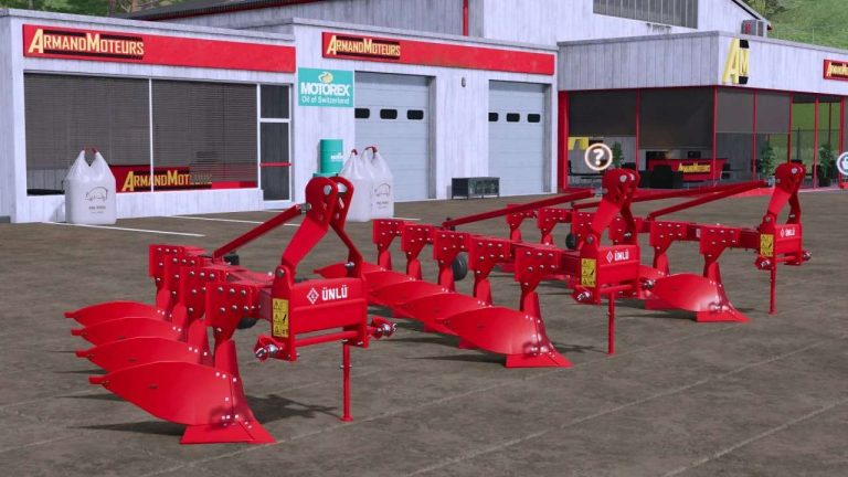 FS22 Unlu Plough v1.0.0.0 - FS25 Mody | FS22 Mody