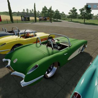 FS22 Art Morrison 1960 Corvette v1.0.0.1 - FS25 Mody | FS22 Mody