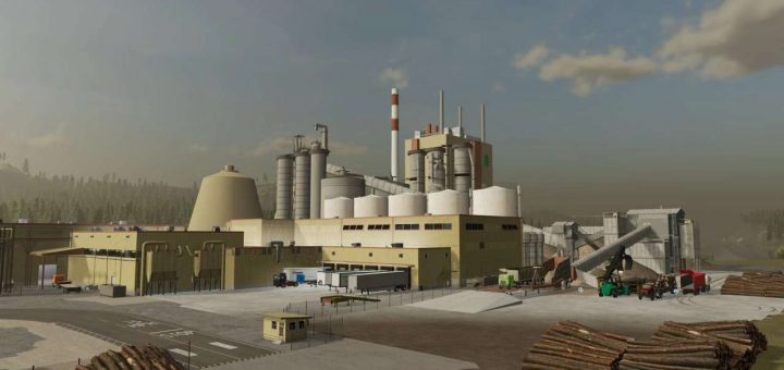 FS22 HoT Silos na zboża v1.0.0.0 - Farming Simulator 22 Mod / FS19 Mody