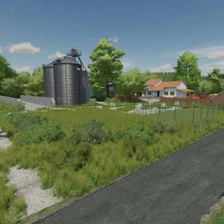 FS22 Mała mapa lądowa v1.0.0.0 - FS25 Mody | FS22 Mody