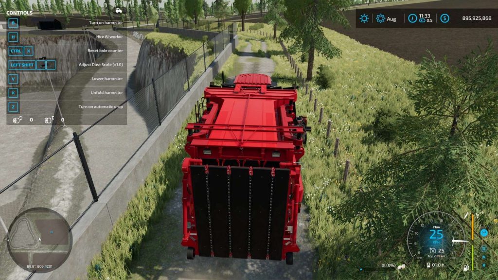 FS22 Nad rowem v1.0.0.0 - FS25 Mody | FS22 Mody