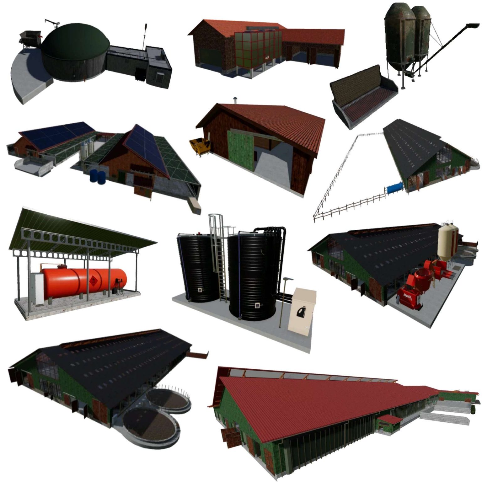 FS22 Farm Pack 2 v1.0.15 - FS25 Mody | FS22 Mody