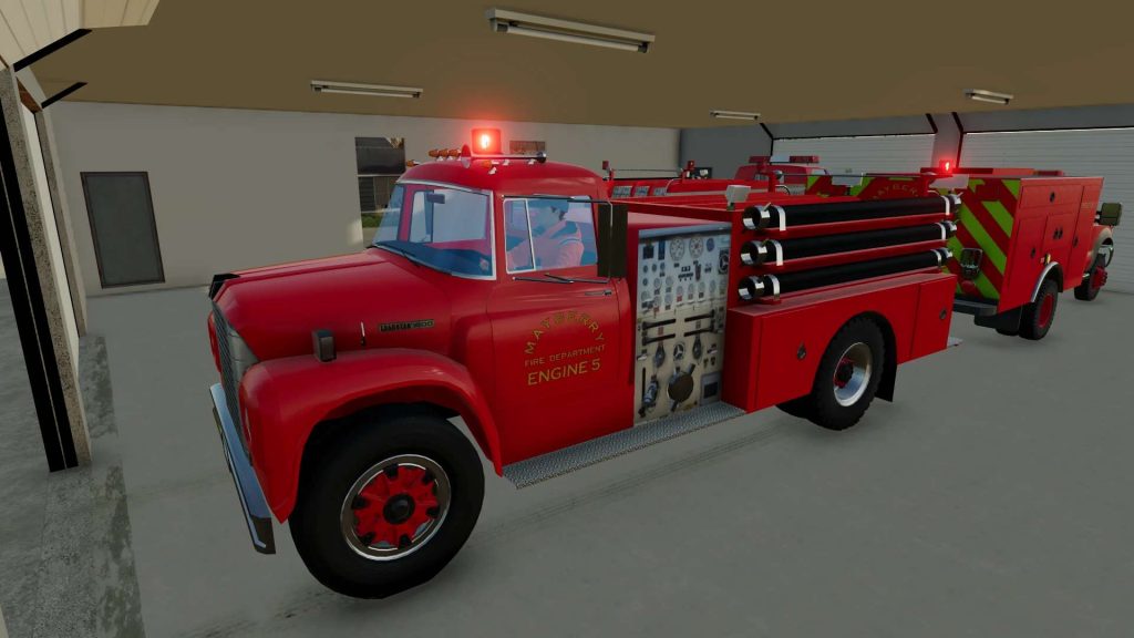 FS22 Loadstar Fire Engine v1.0.0.0 - FS25 Mody | FS22 Mody